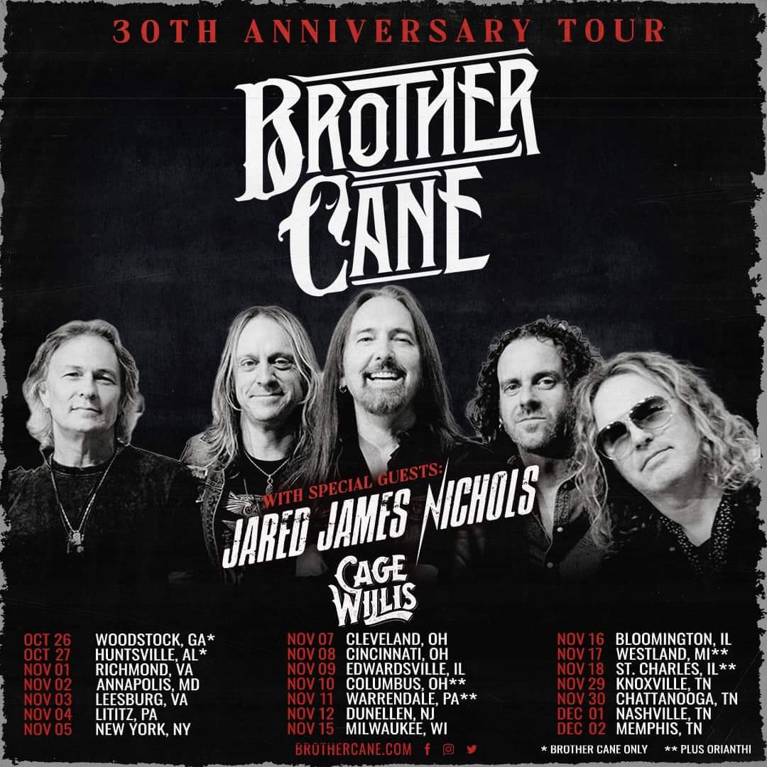 Brother Cane Shares Dates For 30th Anniversary Tour – Mostly Music