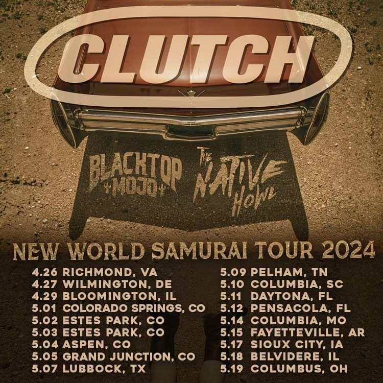 Clutch: New World Samurai Tour 2024 – Mostly Music