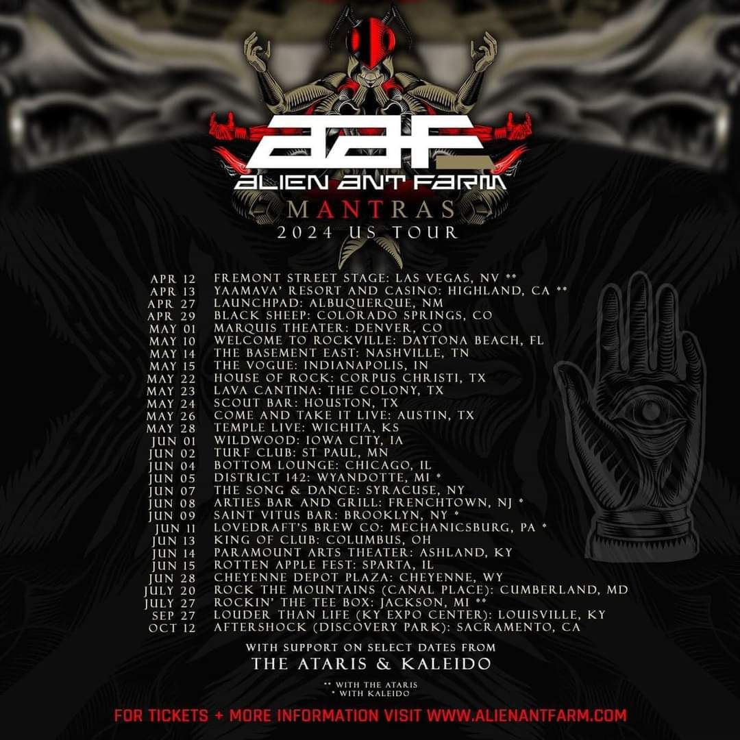 Alien Ant Farm: Mantras US Tour 2024 – Mostly Music