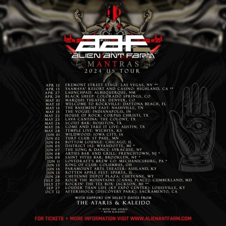 Alien Ant Farm: Mantras US Tour 2024 – Mostly Music