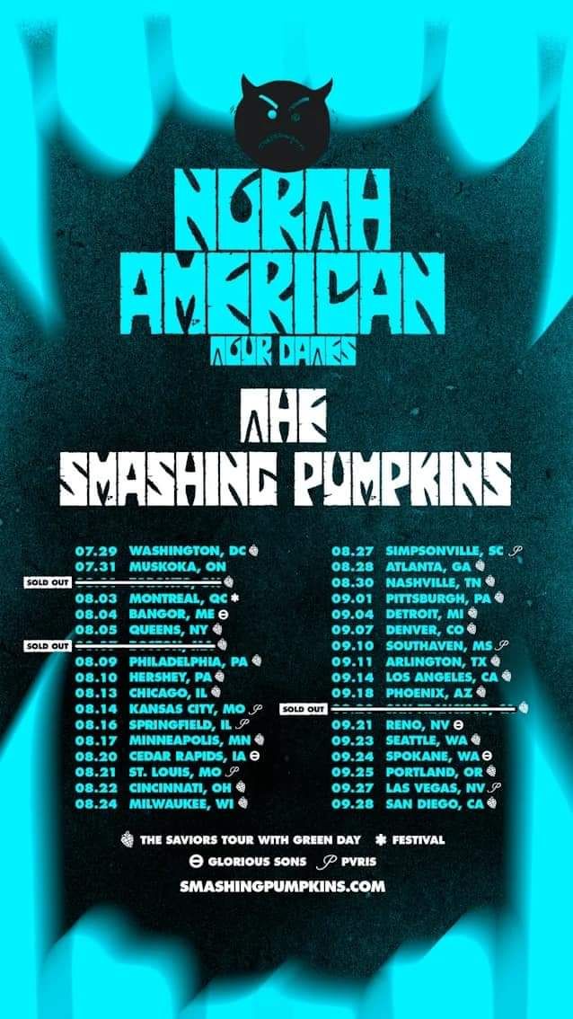 The Smashing Pumpkins Announce 2024 North American Tour Dates – Mostly ...