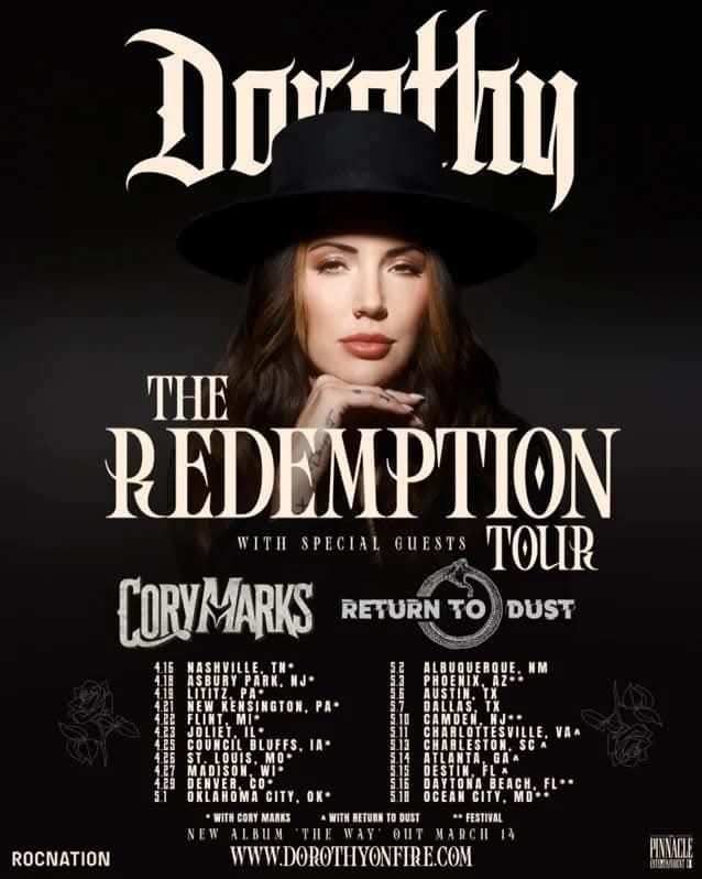 Dorothy: The Redemption Tour 2025 – Mostly Music