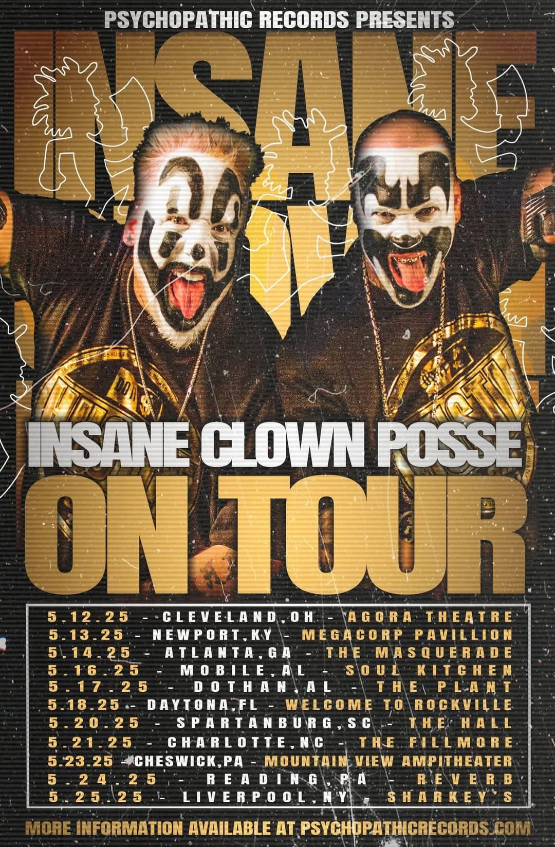 Insane Clown Posse Announces May 2025 Dates – Mostly Music