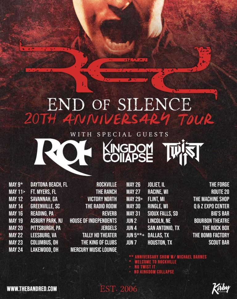 Red: End of Silence 20th Anniversary Tour – Mostly Music